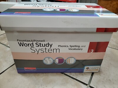 Fountas & Pinnell Word Study System Grade 3 Phonics, Spelling ...