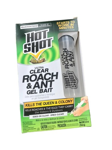 Hot Shot HG-95769 Ultra Clear Ant and Roach Gel Bait for sale online | eBay