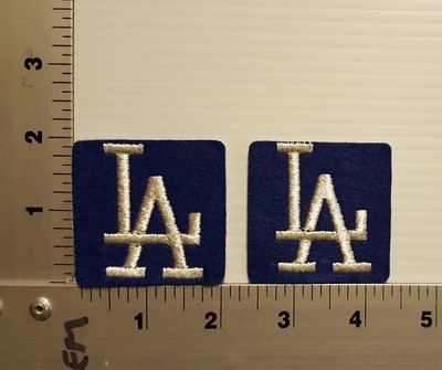 2-PCS LA LOS ANGELES DODGERS VINTAGE EMBROIDERED PATCH | eBay