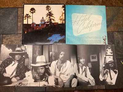 Eagles - Hotel California - 1976 Album with Poster - 7E-1084 | eBay