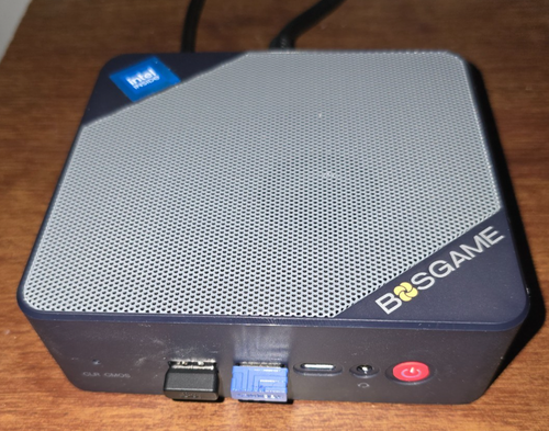 BOSGAME Mini PC 12Gen N100 3.4GHz B100 Win11 Pro 16GB DDR4 512GB M.2 ...