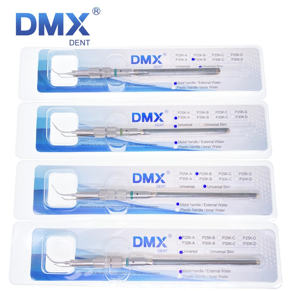 Dental Cavitron Inserts Tips Ultrasonic 25k/30k Slim Series Universal ...