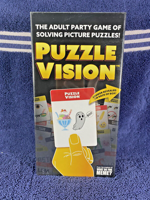 Puzzle Vision The Adult Party Game Solving Picture Puzzles by What Do ...