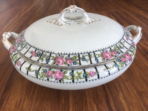 Antique old vintage Soup tureen, Imperial Semi Porcelain, Myott, Son&C ...