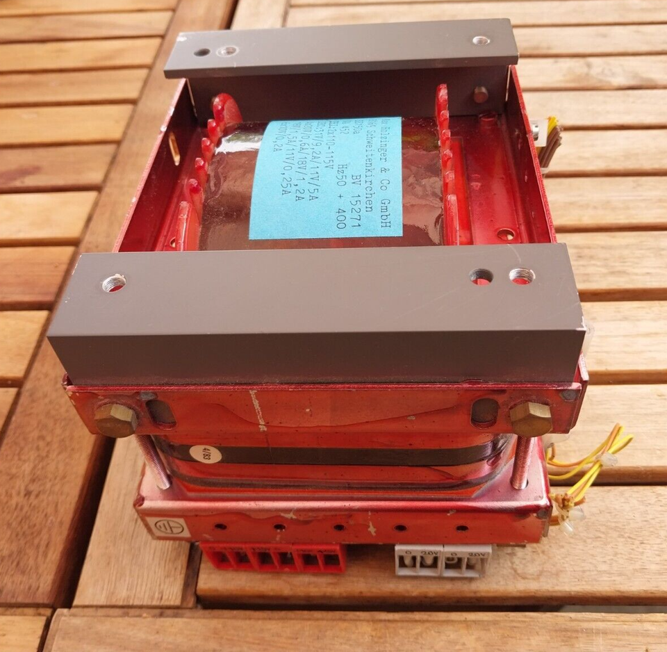 Max Holzinger Low Voltage Mains Transformer w/ Multi-Tapped Outputs ...