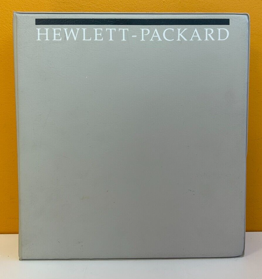 HP / Agilent 03585-90007 1989 HP 3585B Spectrum Analyzer Vol 1 Service ...