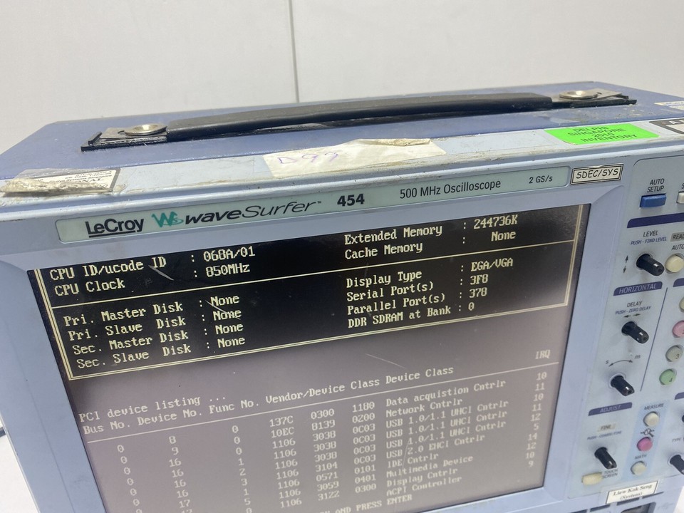 LeCroy waveSurfer 454 500 MHz Oscilloscope 2 GS/s (see Pictures) | eBay