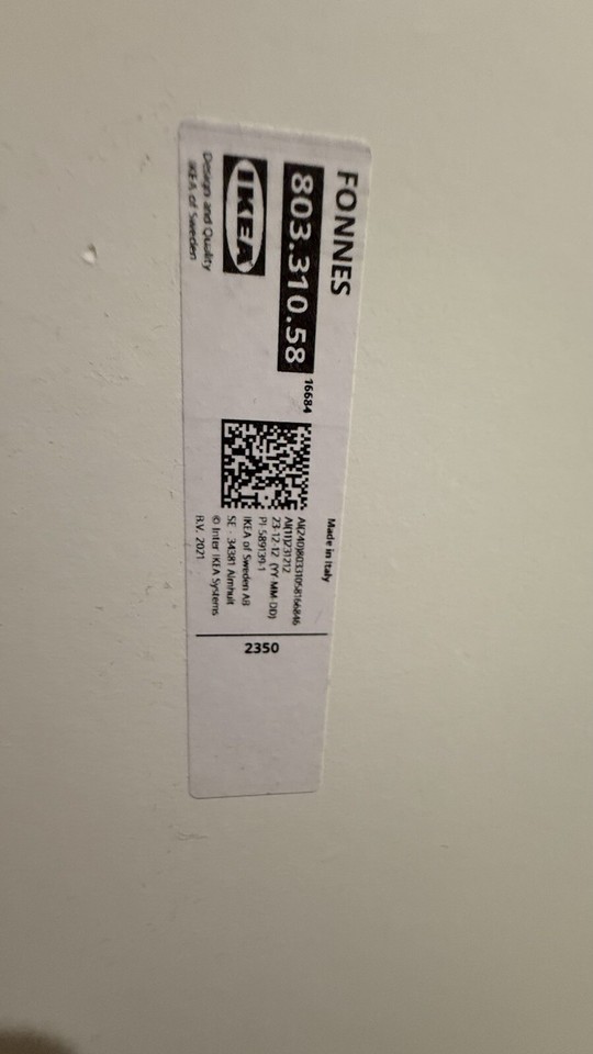 IKEA Platsa Wardrobe Door, Shelves and Top (Fonnes, Smastad, Spildra ...