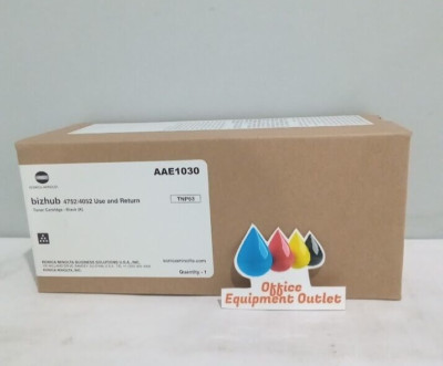 Konica Minolta TNP-63 AAE1030 Black Toner Cartridge 39281062728| eBay