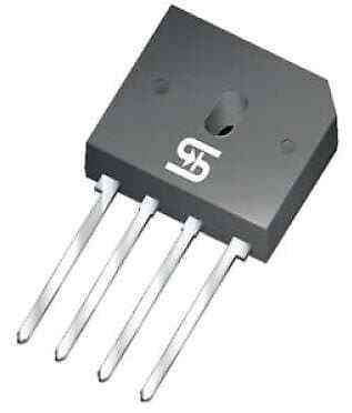 5Pcs GBU1506 GBU-4 Bridge Rectifiers 15A, 800V, Standard Bridge ...