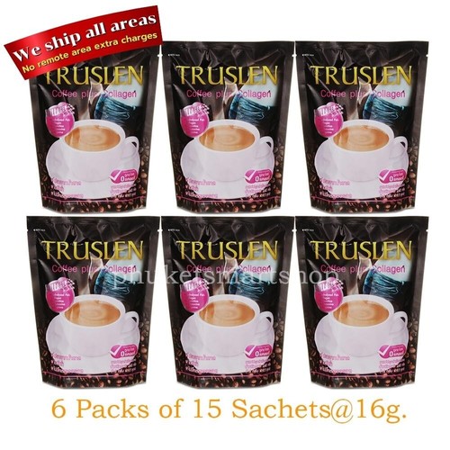 Truslen Coffee Plus Collagen Instant Sugar Free Diet Slimming Weight ...