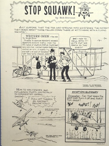 Stop Squawk Aircraft Owner Pilot Comic Strip Jokes Laughs 1979 Magazine Print | eBay