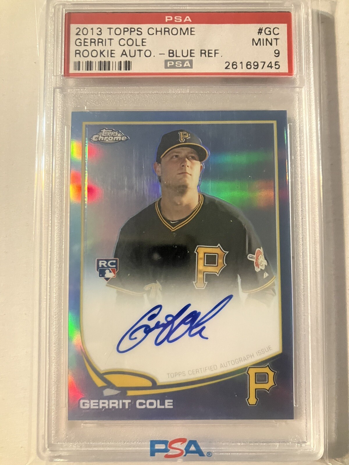 Gerrit Cole Autographed Memorabilia | Signed Photo, Jersey ...