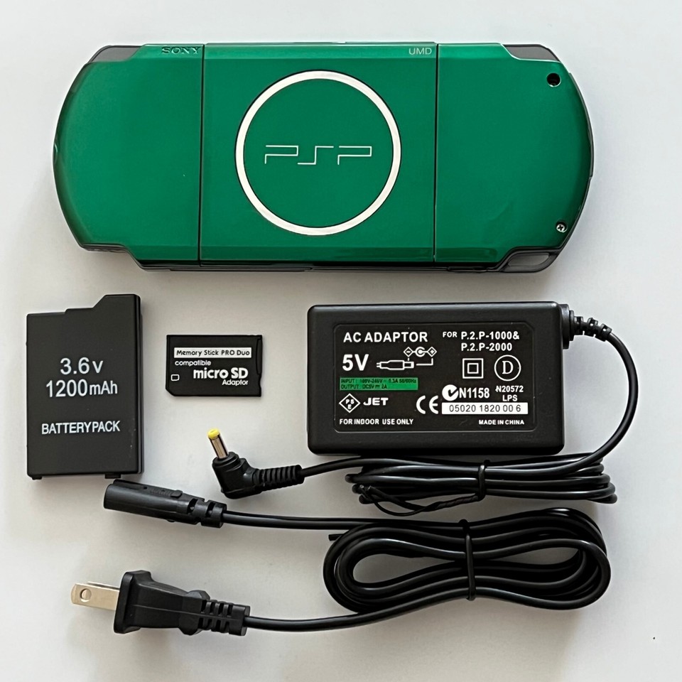 Sony PSP 3000 PSP 1000 System Bundle w/ 64gb & QUALITY Battery ...
