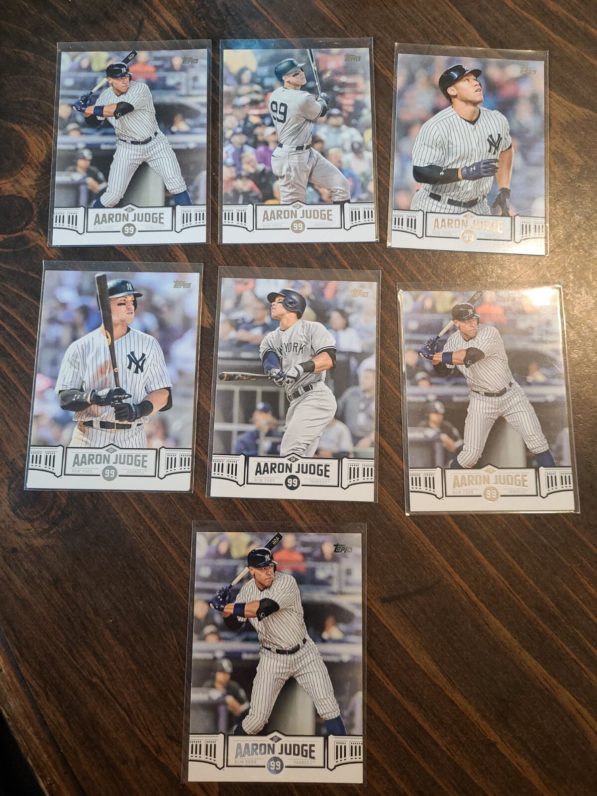 2018 Topps Aaron Judge Highlights 7 Ct Baseball Card Lot New York ...