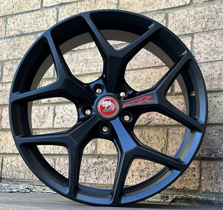 4X BRAND NEW HOLDEN 20" BLACK STAGGERED VF HSV GTSR R8 SS WHEELS VE E2 ...