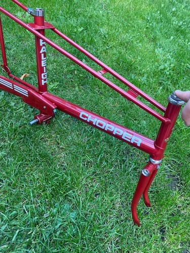 RALEIGH CHOPPER Mk1 FRAME, FORKS & CHAINGUARD RESTORATION SERVICE | eBay UK