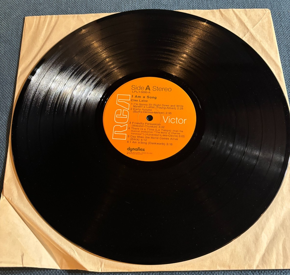 Cleo Laine – I Am a Song Vinyl LP RCA 1973 Record Album Tested EX/VG | eBay