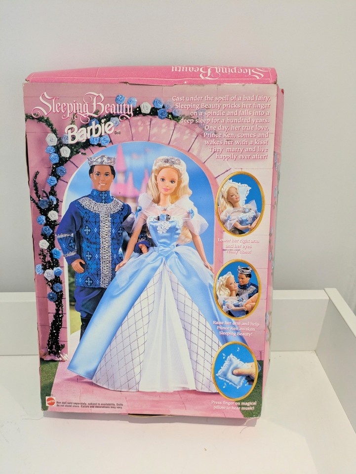 Vintage Sleeping Beauty Barbie 1998 Doll Mattel NRFB | eBay UK