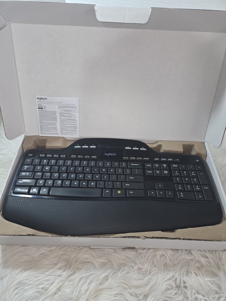 Logitech Performance MK710 Comfort and Productivity Wireless Keyboard ...