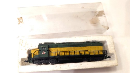 N Scale Locomotive Chicago & Northwestern Train Engine | eBay
