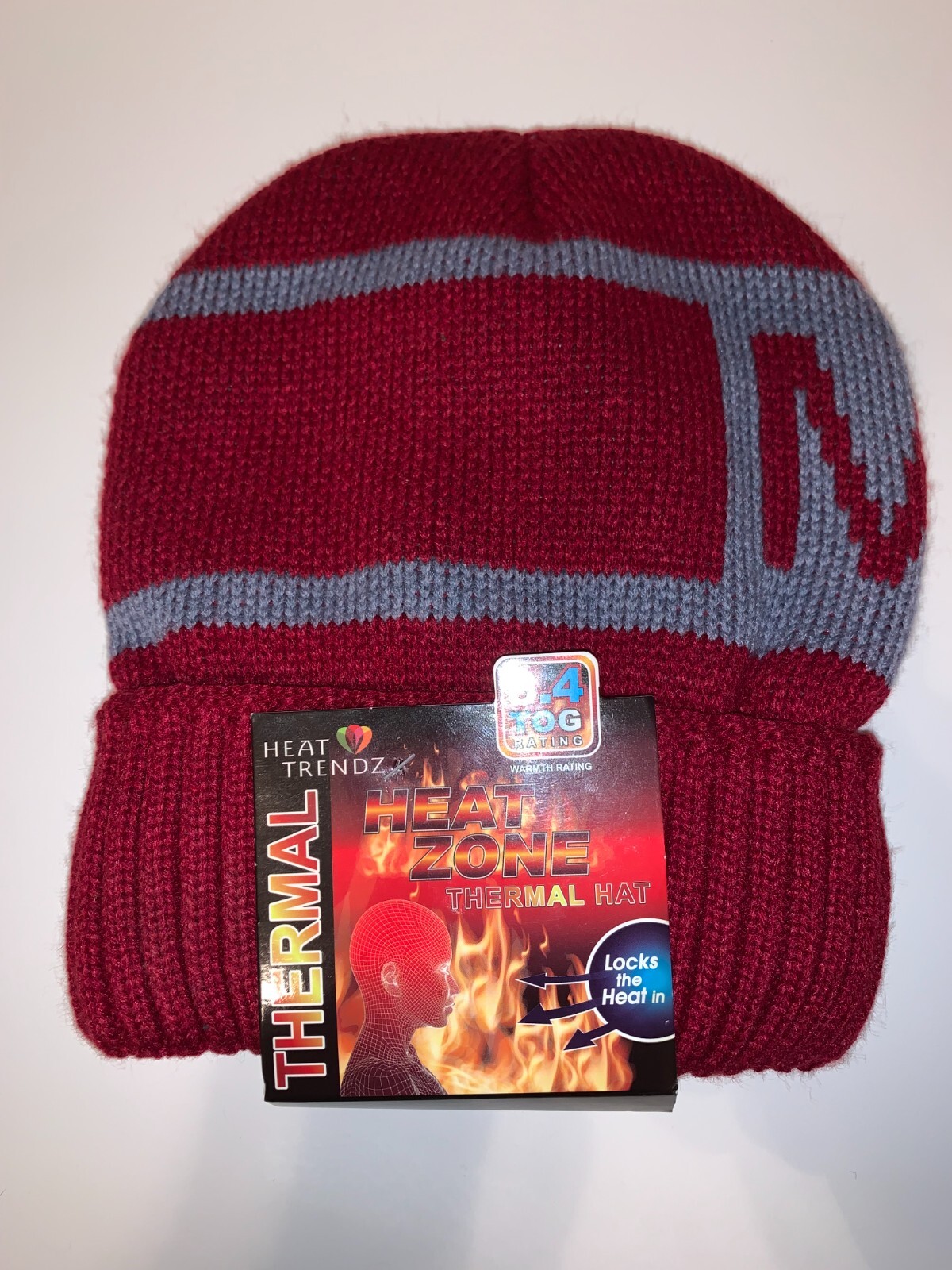 Ultra Warm Thermal Heated Hat Beanie Soft Sherpa Interior 3.4 TOG ...