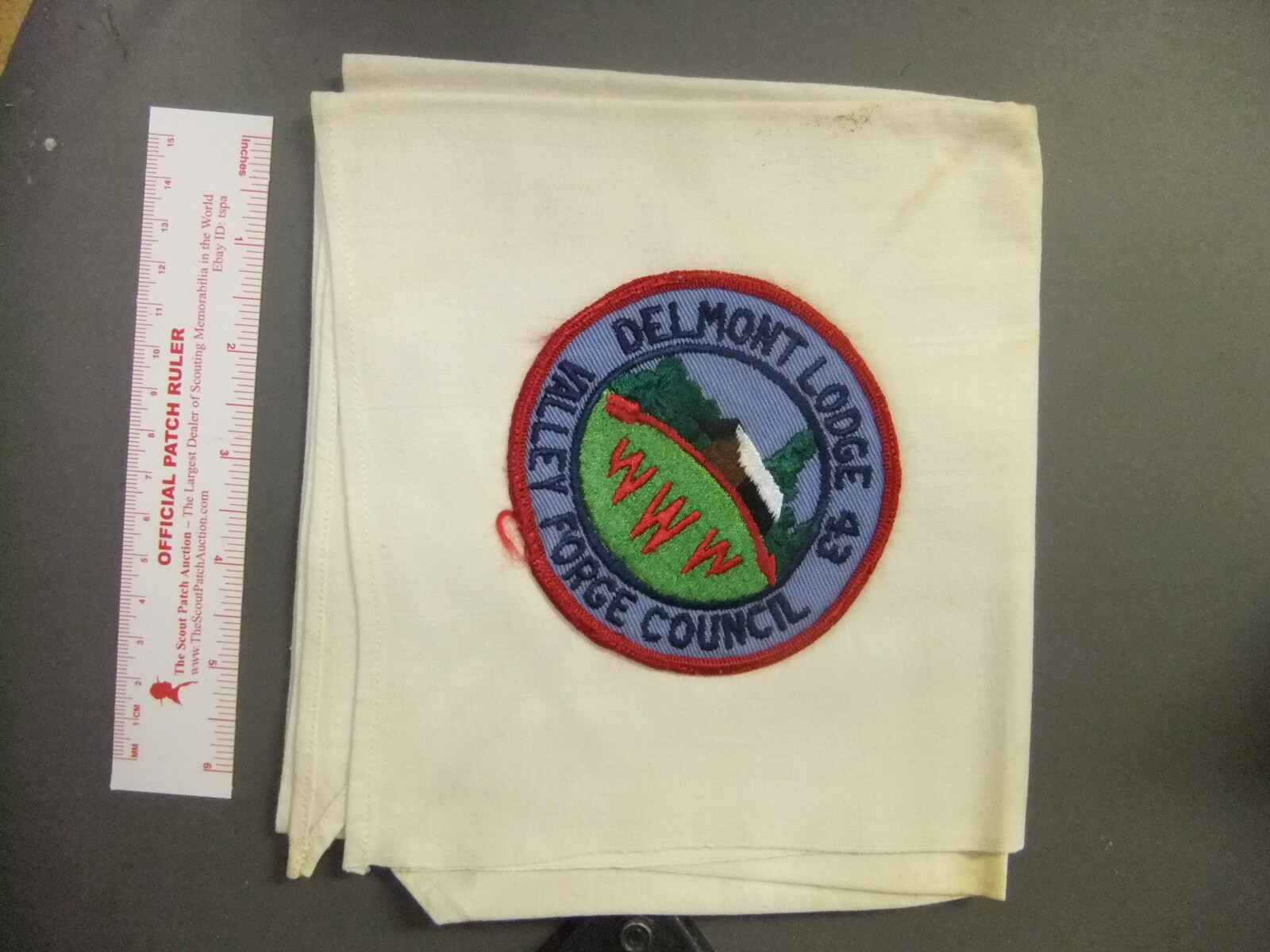 Boy Scout OA 43 Delmont Lodge Neckerchief 3279DD | eBay