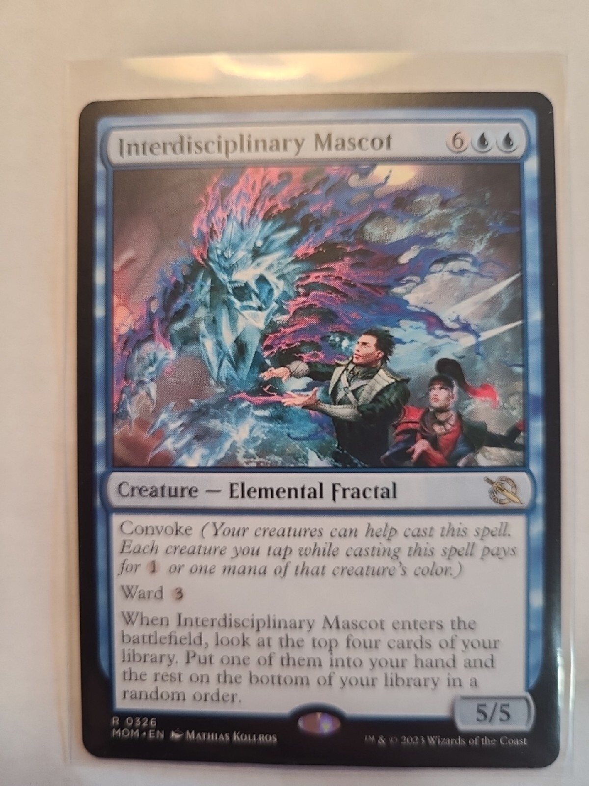 MTG Interdisciplinary Mascot March of the Machine 0326 Regular Rare | eBay