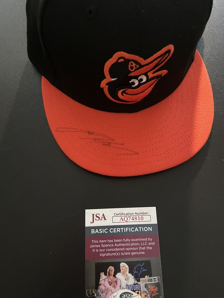 Jackson Holliday Signed Baltimore Orioles Baseball Hat Autograph Invest ...