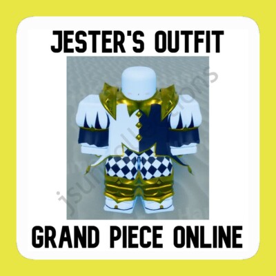 Grand Piece Online - GPO - Jester's Outfit - Jfit - LVL 425+ | eBay