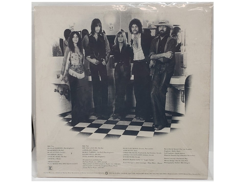 FLEETWOOD MAC ~ SELF TITLED ~ ORIGINAL FIRST PRESS VINYL LP ~ 1975 WITH ...