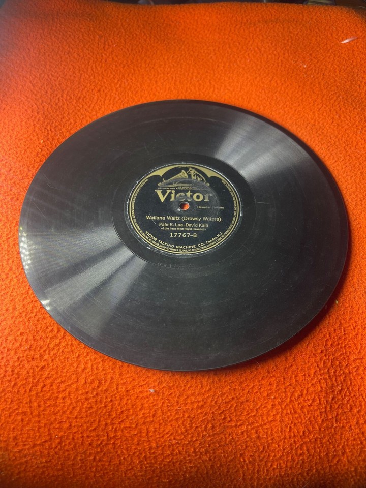 VICTOR Record 78 rpm 17767 HILO HAWAIIAN MARCH / WAILANA WALTZ | eBay