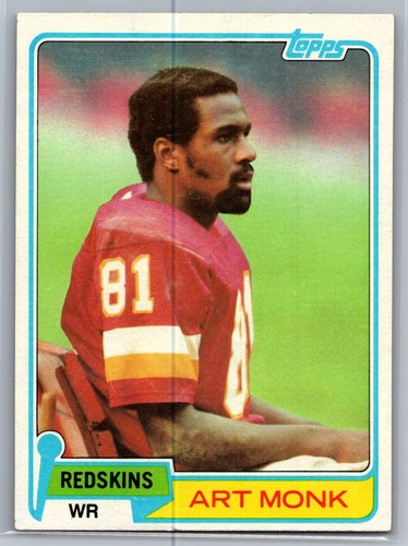1981 Topps #194 Art Monk RC CENTERED | eBay