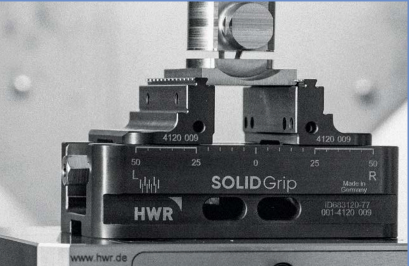 HWR Workholding SOLIDGrip 46mm/0-120mm 5-axis centering vise. LANG ...