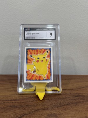Pokemon Pikachu #25 Merlin Sticker Series 1 Topps - CGC 9 MINT | eBay