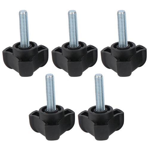 5x Knob Bolt Triangle Arc Handle Screw HandTwisted Locking Handle M6 ...