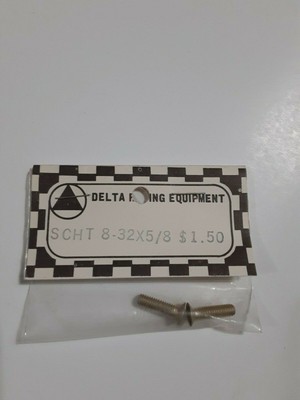 NOS Rare DELTA Racing Equipment SUPER J - Screws #SCHT 8-32 x 5/8 | eBay