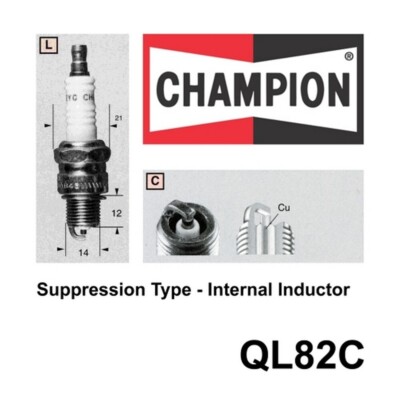 New CHAMPION Performance Driven Quality Marine / Motorcycle Spark Plug ...