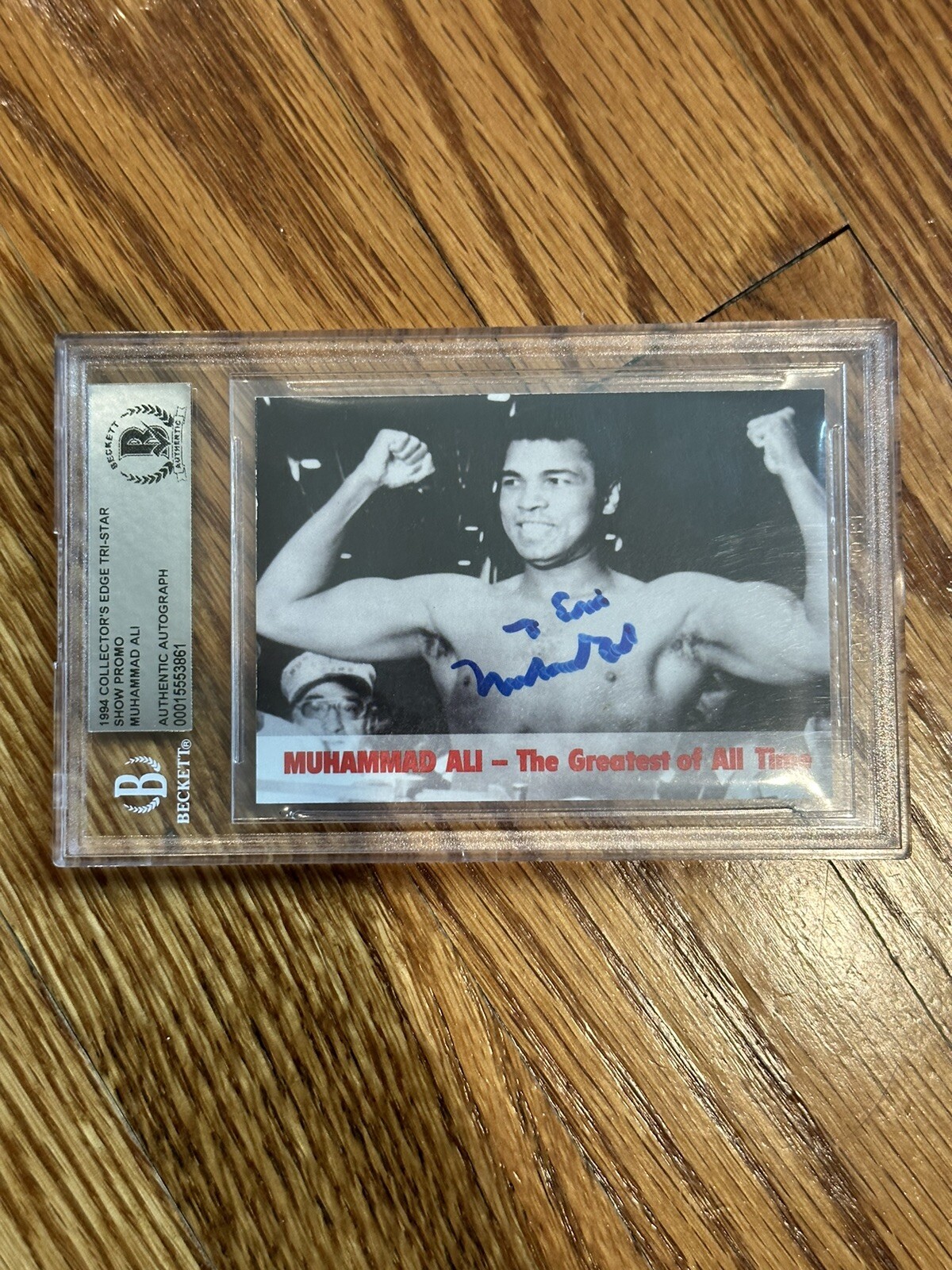 1994 Collectors Edge Tri Star Muhammad Ali Auto Bgs | eBay