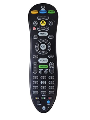 AT&T U-Verse S30 Universal Remote Control Blue Back Light (S30-S1B) | eBay