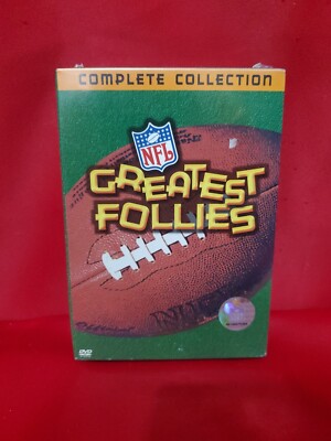 NFL Greatest Follies Collection Giftset (DVD, 2005, 2-Disc Set, 2 Pack ...