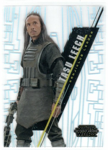 STAR WARS 2016 TOPPS HIGH TEK BASE SW-111 TASU LEECH FORM 2 PATTERN 3 ...