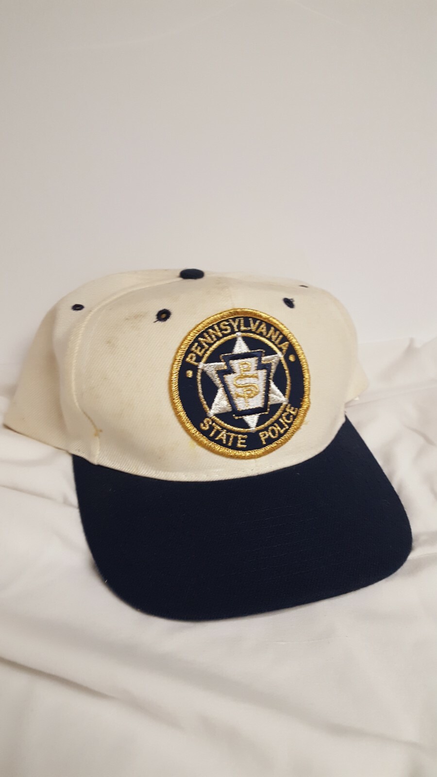 VINTAGE PENNSYLVANIA STATE POLICE HAT CAP SNAPBACK Pa… - Gem