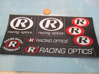 RACING OPTICS SHEET Sticker Decal ORIGINAL old stock RACING | eBay