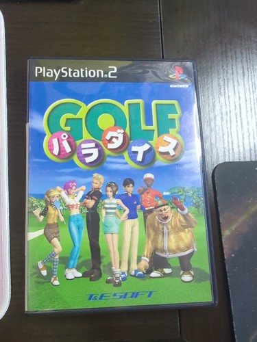 Swing Away Golf NTSC/J Golf Paradise Sony Play Station 2 PS2 Japan Game ...