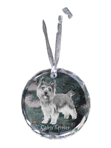 Cairn Terrier - Crystal Ball With Photo, Dog Picture In Crystal ...