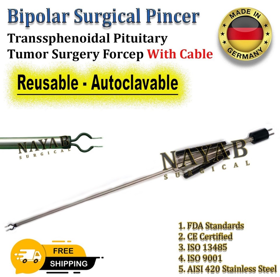 Bipolar Surgical Pincer – Transsphenoidal Pituitary Tumor Surgery ...