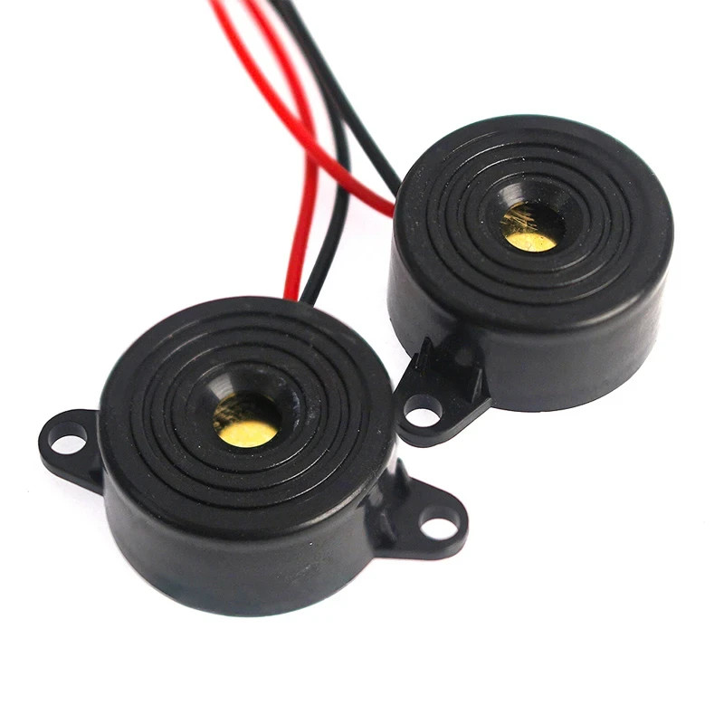 1–5x 11mm High Decibel Piezo Buzzer 87dB 3–24V Continuous Tone Alarm ...