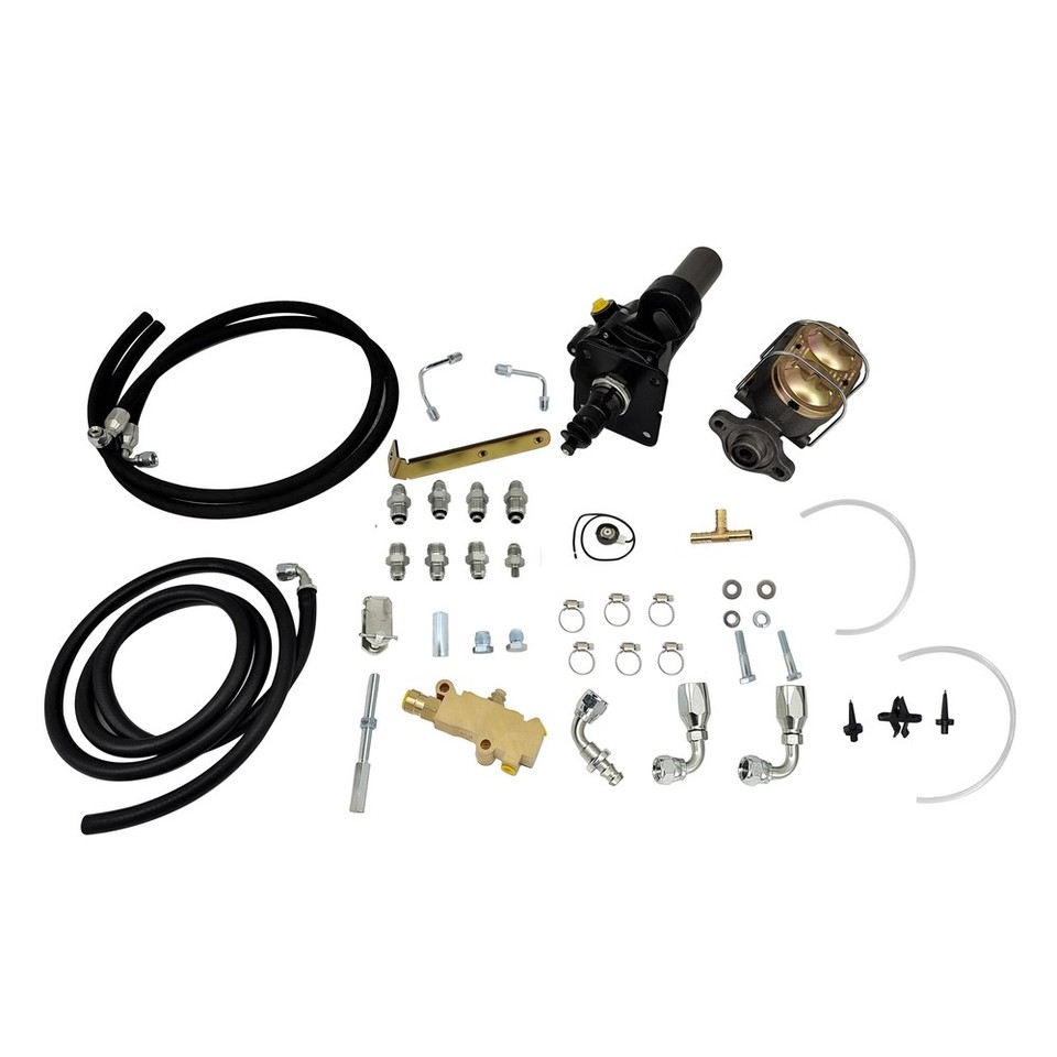 Brake Booster Master Disc Disc Hose Kit Universal Hydro booster Power ...