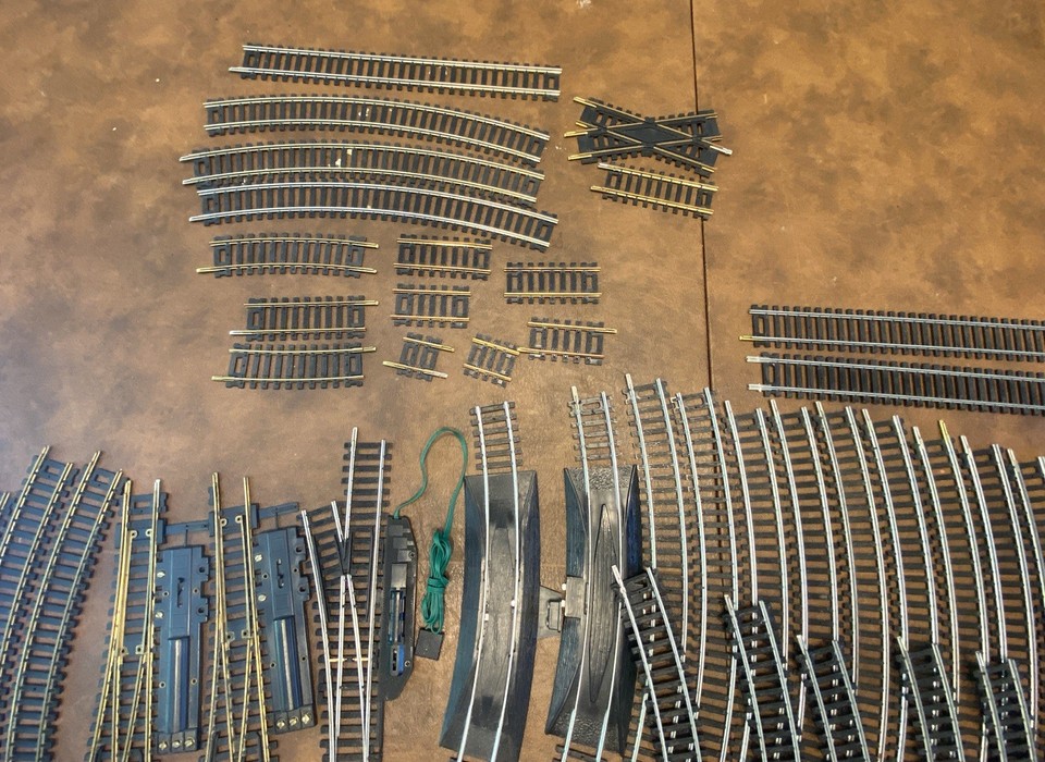 Atlas HO Scale Train Track Rail Bachmann Life Like Feller Straight ...